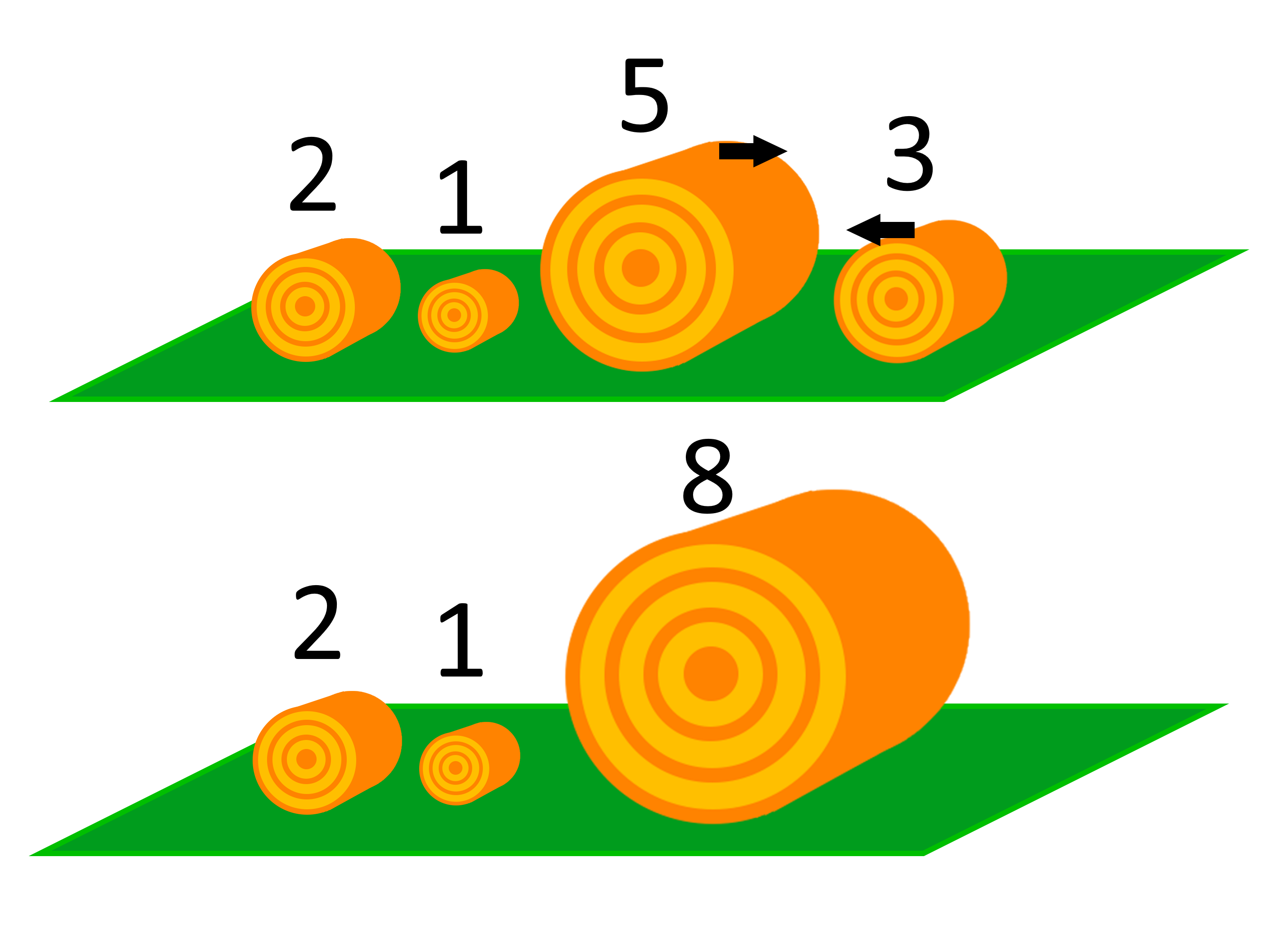 Merge Hay Bales - DeriveIt